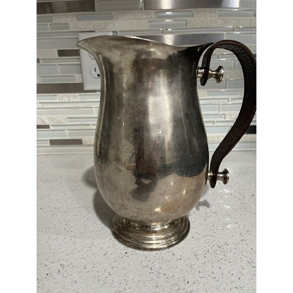 Unbranded | Dining | Vintage Rogers Silver Plated Water Pitcher With ...